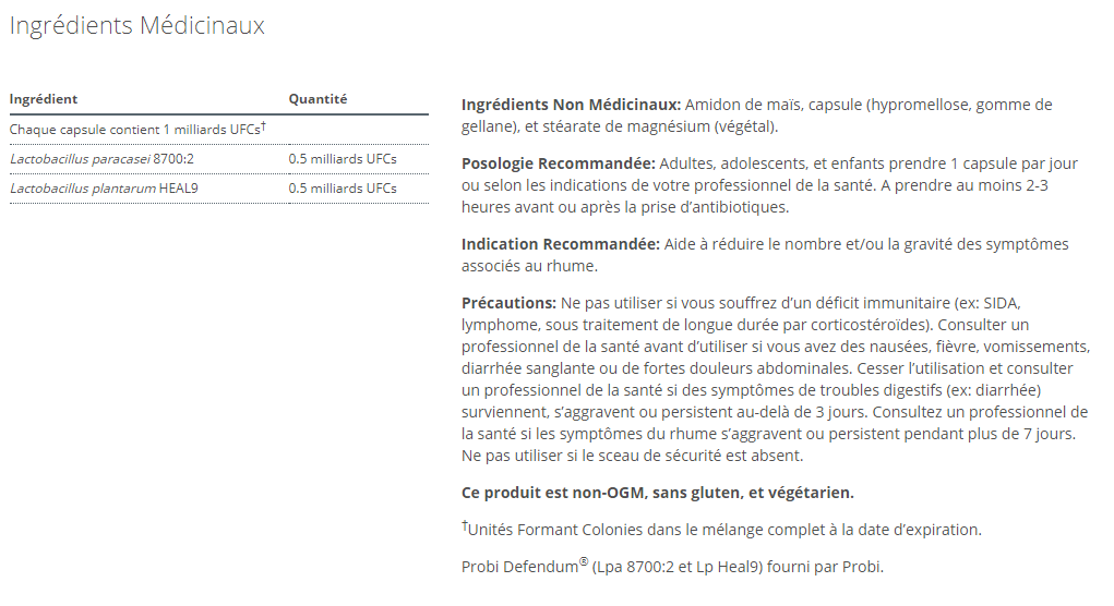 Ultraflora Cold Support Metagenics Unytii Distribution De