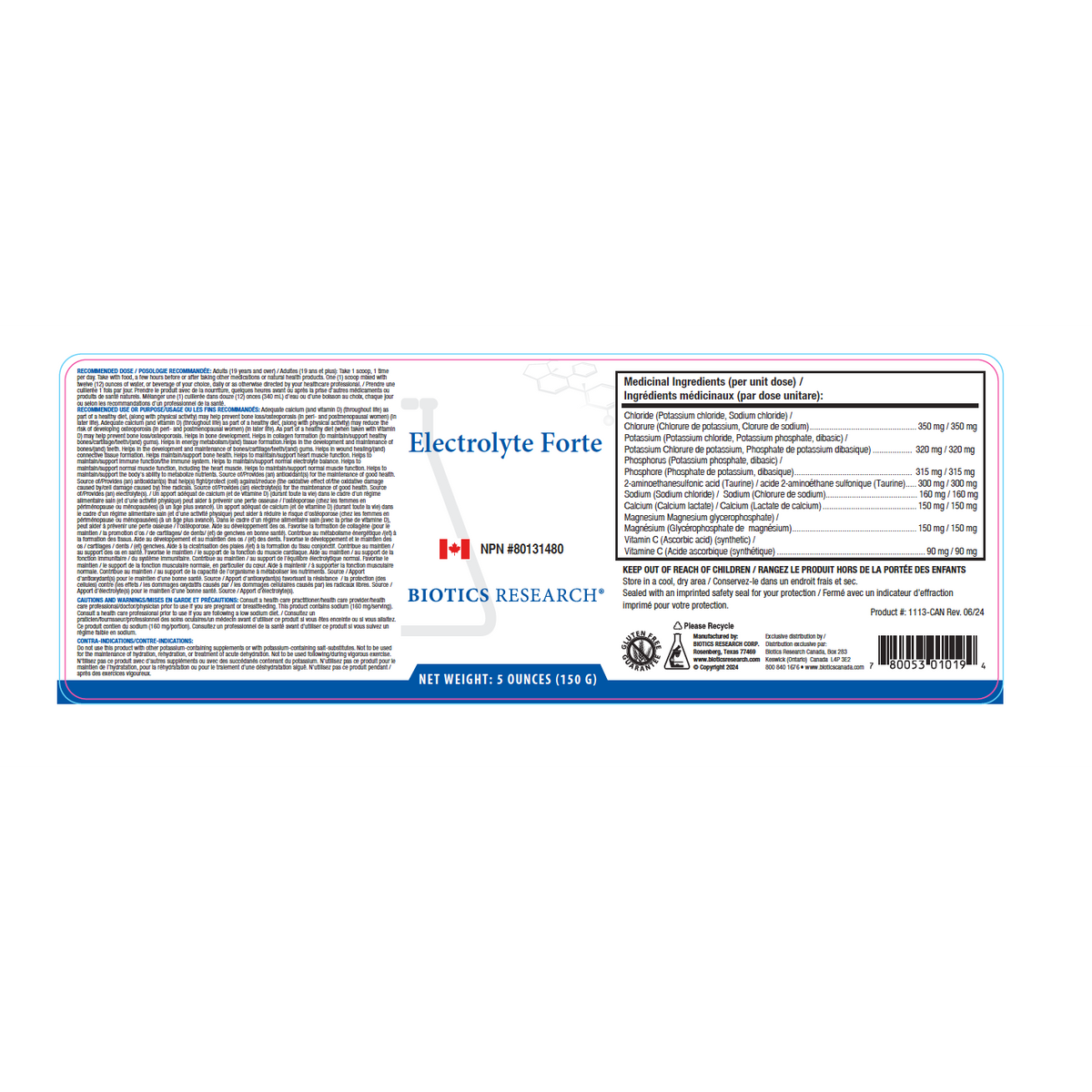 Electrolyte Forte – Unytii PRO - Supplements