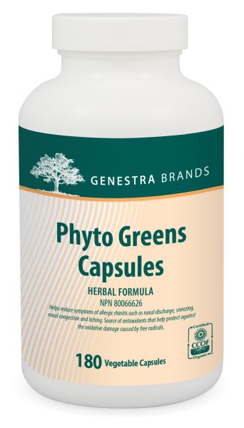 Phyto Greens Capsules - Genestra Brands - Unytii Pro - Distribution de ...