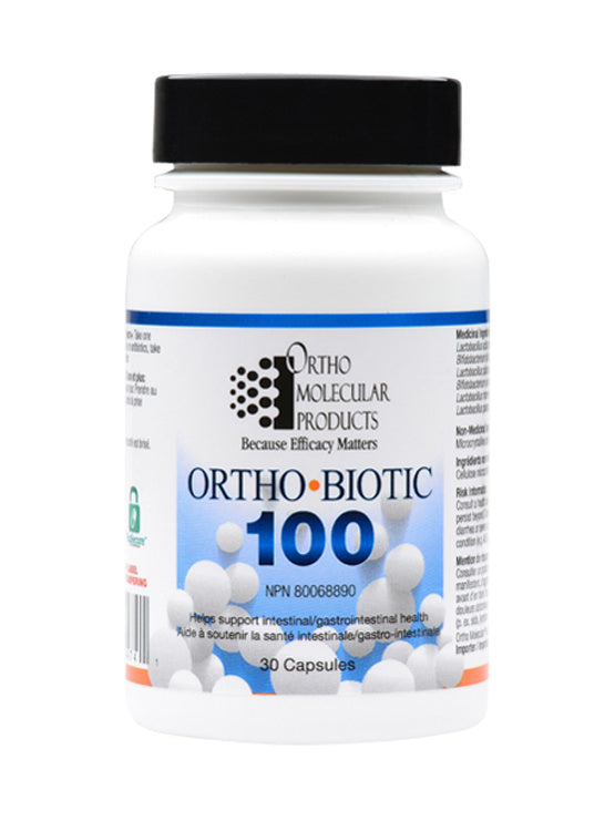 Ortho Biotic 100 - Ortho Molecular Products - Energie PLP - Supplements ...