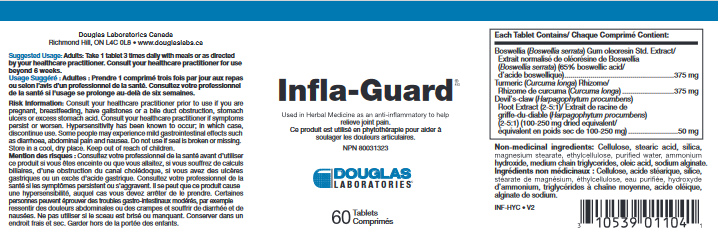 Infla-Guard - Douglas Laboratories - Unytii - Distribution de ...