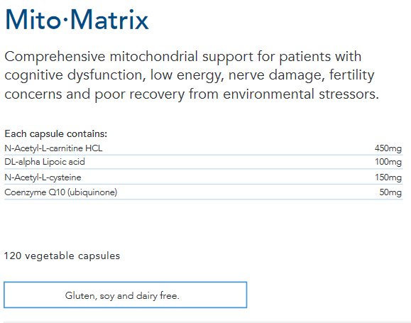 Mito-Matrix - Cyto-Matrix - Unytii Pro - Suppléments & Produits ...