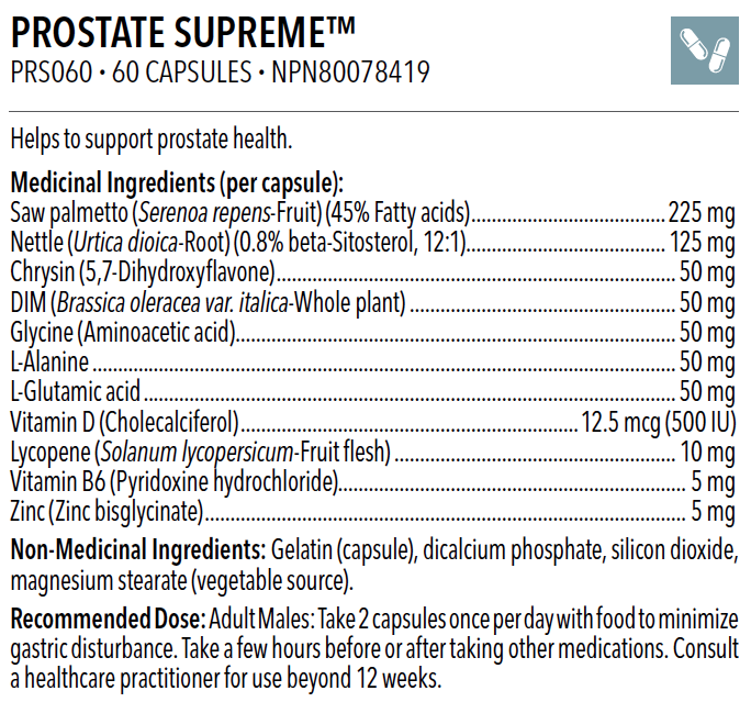 Prostate Supreme - Designs For Health - Unytii Pro - Distribution de ...